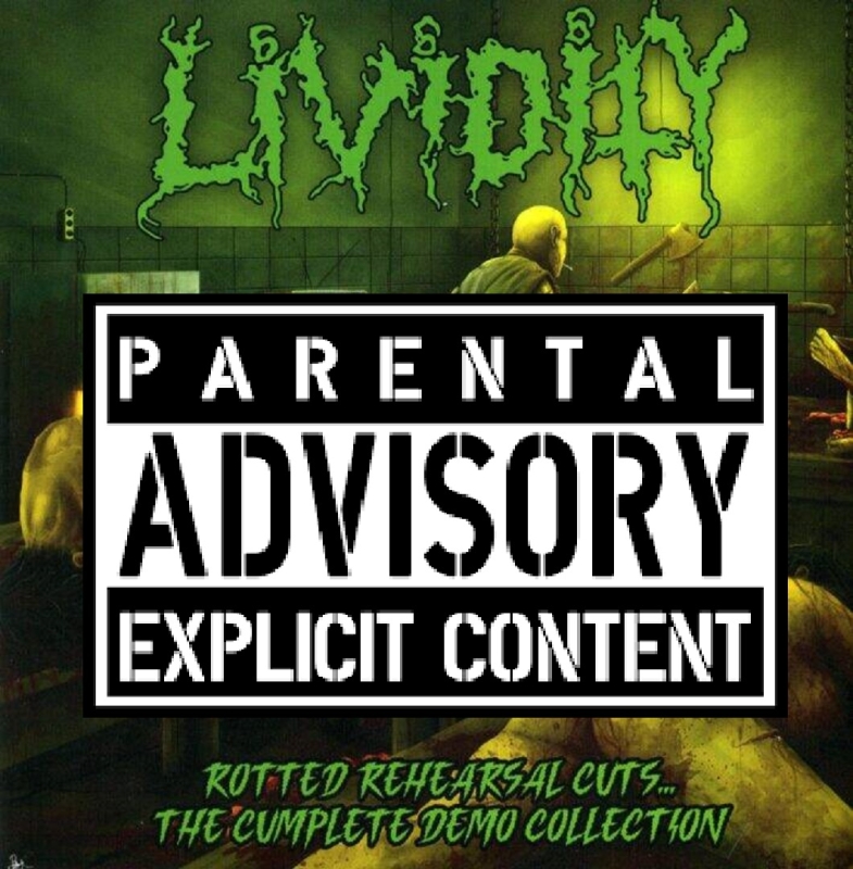LIVIDITY - Rotted Rehearsal Cuts.. The Cumplete Demo Collection CD